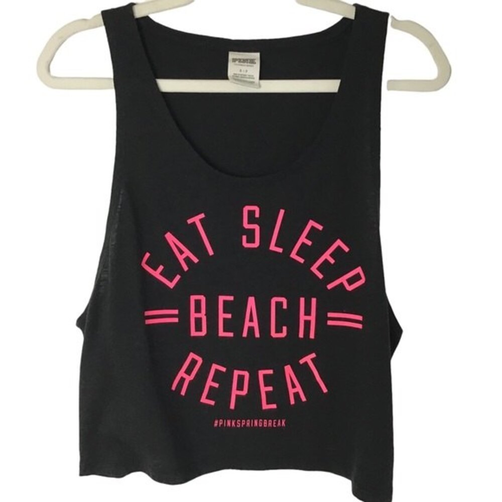 Pink Victoria’s Secret Spring Break Muscle Tee - Gem